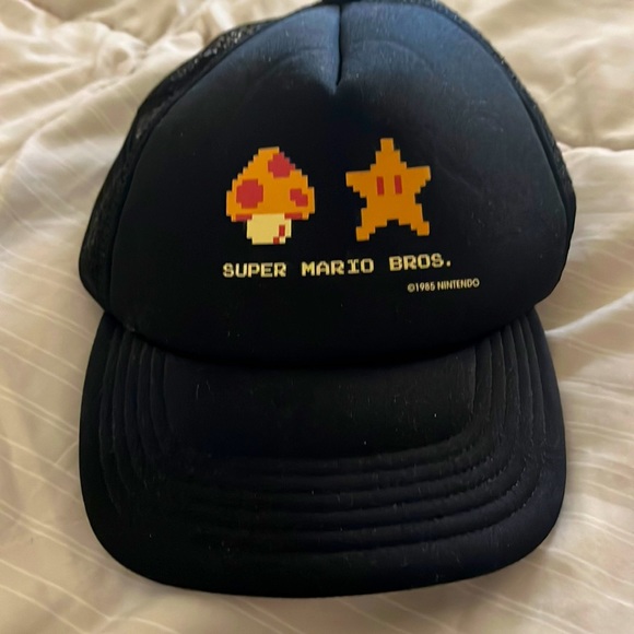 Nintendo | Accessories | Super Mario Bros Snapback Hat | Poshmark
